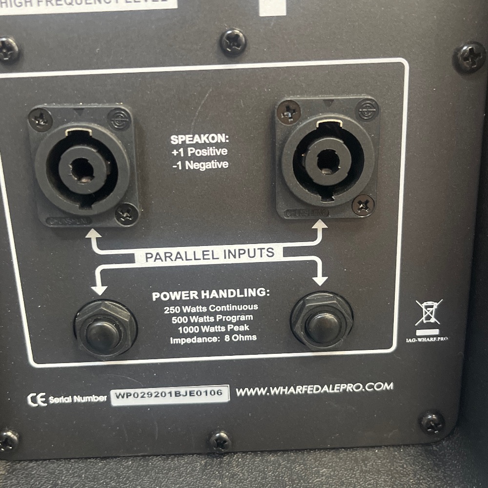 Pre-owned Wharfdale wharfedale pro titan 12 speaker - Own4Less